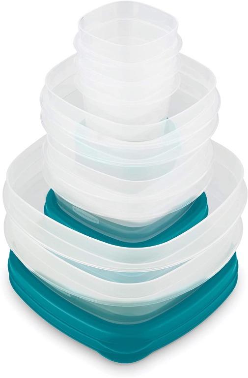 Rubbermaid Food Storage 38 Piece Set with Easy Find Lids, Freezer Safe ...