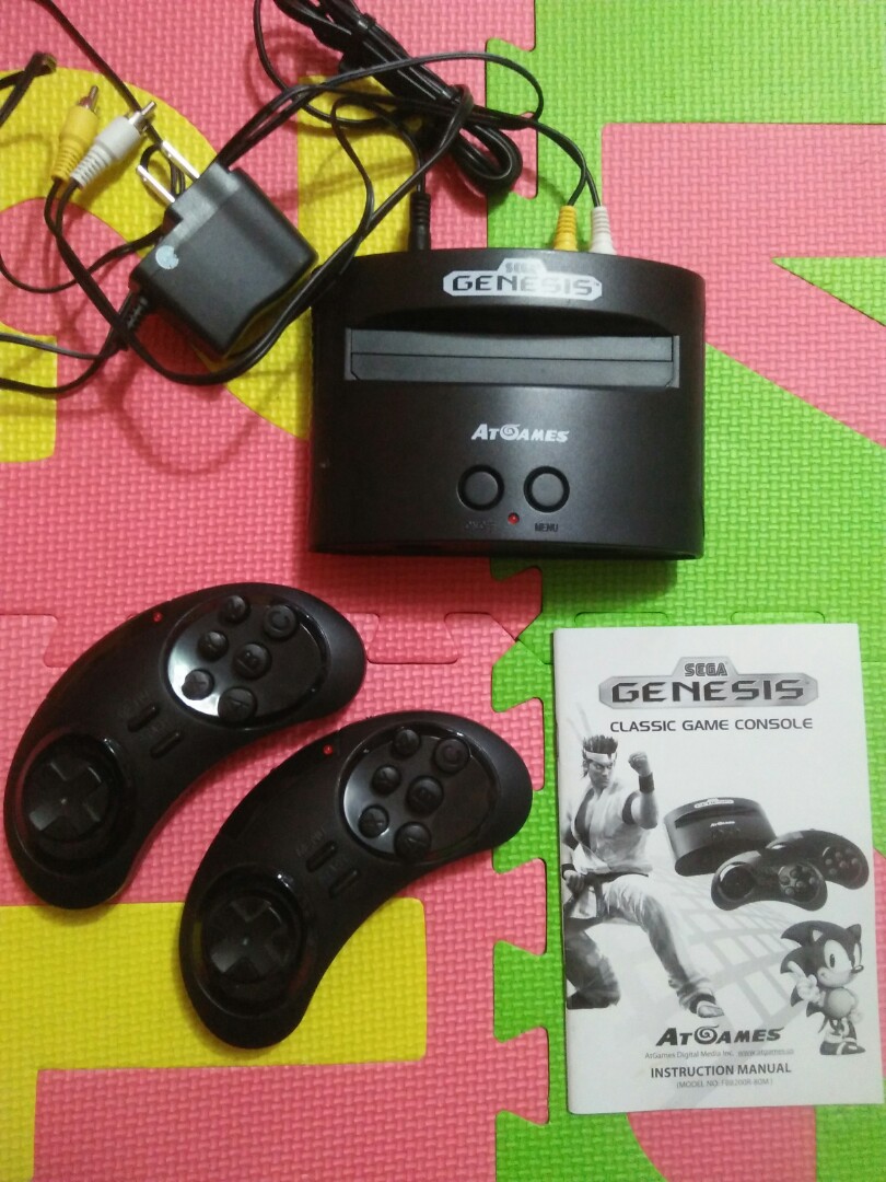 Sega Genesis Classic Game Console, Video Gaming, Video Game Consoles ...