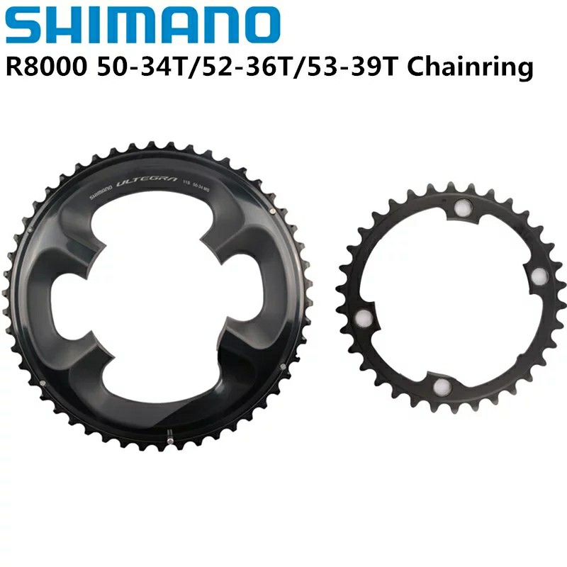 Shimano Ultegra R8000 11 Speed road bike Chainring 52-36T 50-34T bcd ...