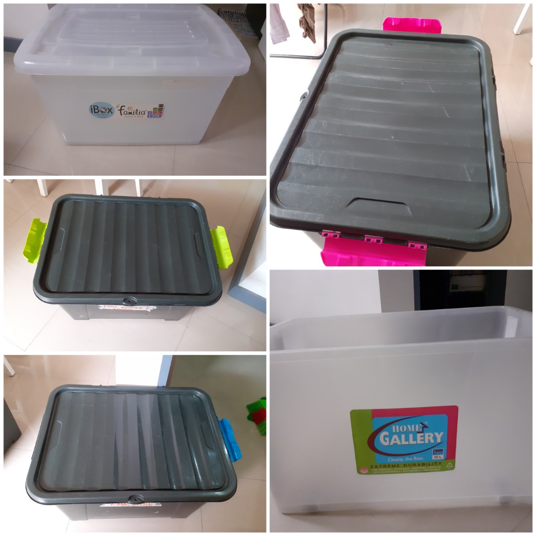 Storage Box bundle, Furniture & Home Living, Home Improvement ...