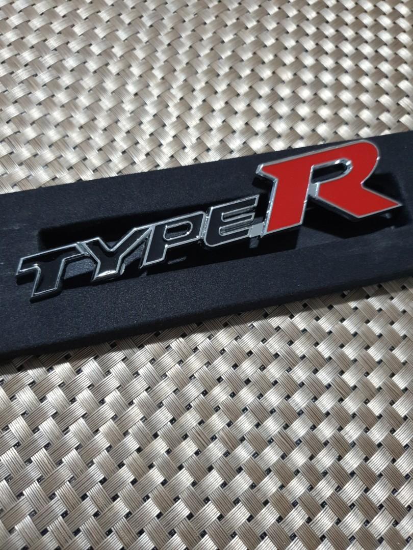 HONDA Type R - Grill Emblem BNIB, Car Accessories, Accessories on Carousell