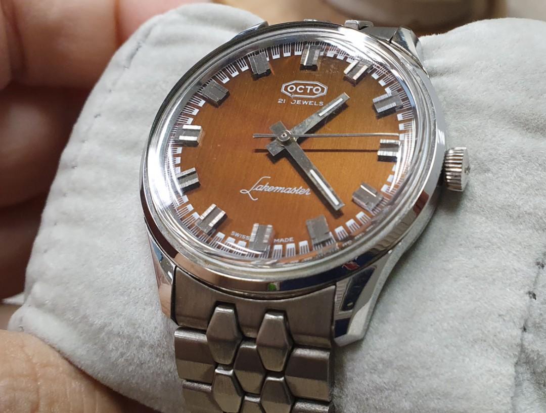 Vintage OCTO 'Lakemaster' Watch, Men's Fashion, Watches & Accessories ...