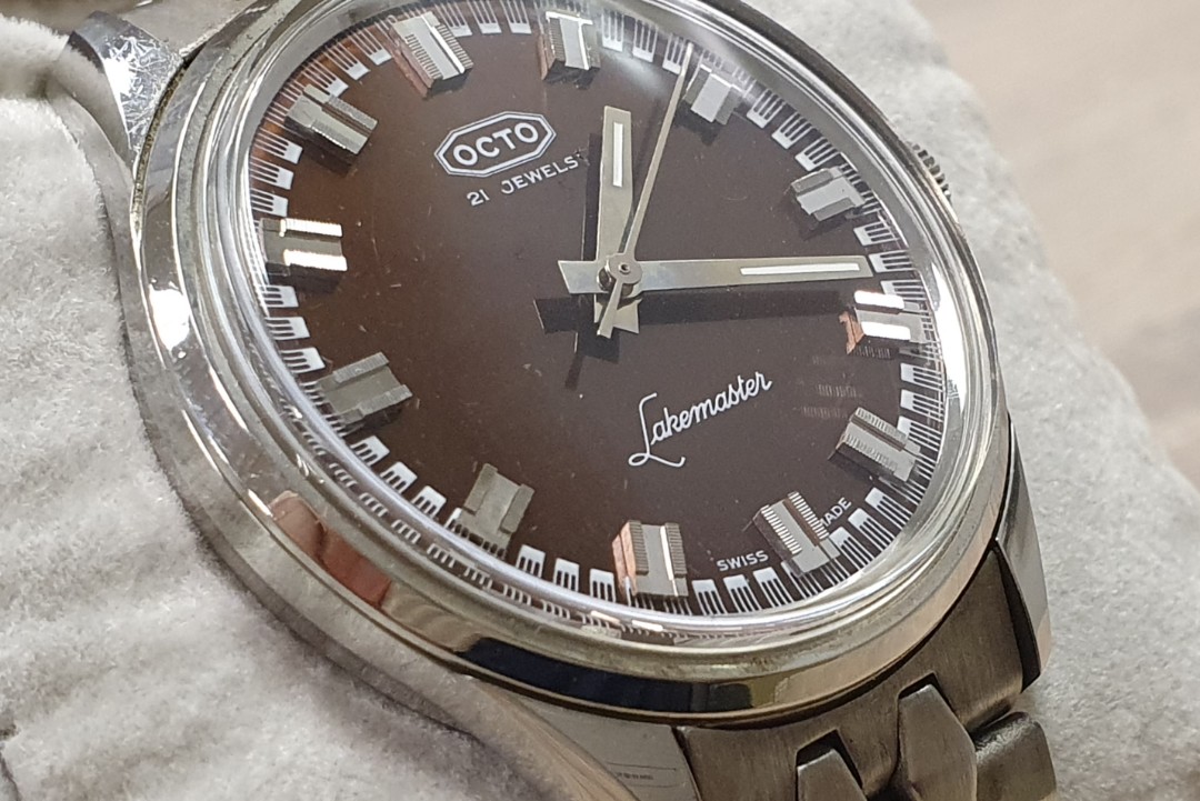 Vintage OCTO 'Lakemaster' Watch, Men's Fashion, Watches & Accessories ...