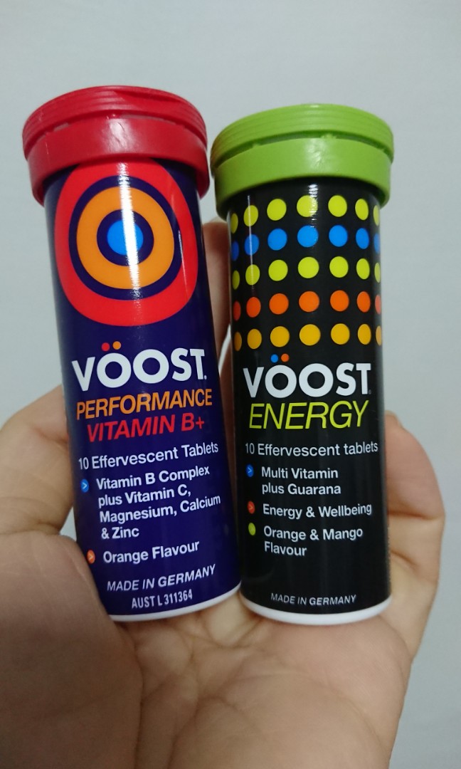 VOOST energy and VOOST performance, Health & Nutrition, Health ...
