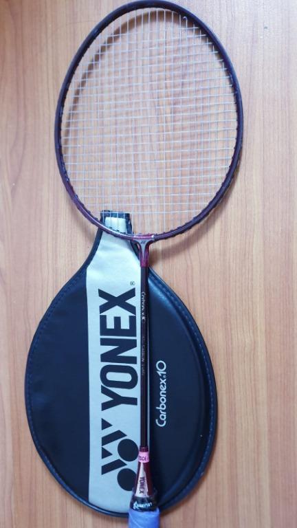 Yonex Carbonex 10 Carbonex 10 racquet, Sports Equipment, Sports & Games, Racket & Ball Sports on ...