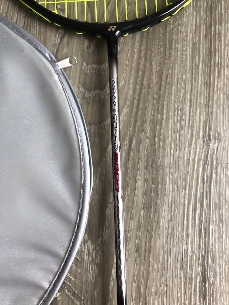 Yonex Nano Speed 8000 racket, Sports Equipment, Sports & Games, Racket ...