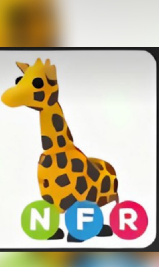 (Giraffe Neon Fly ride) RobloxAdoptmePets, Video Gaming, Gaming ...