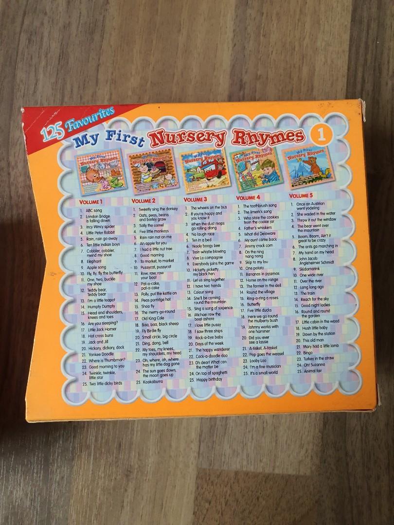 Audio CD- My first Nursery Rhymes, Babies & Kids, Toys & Walkers on ...