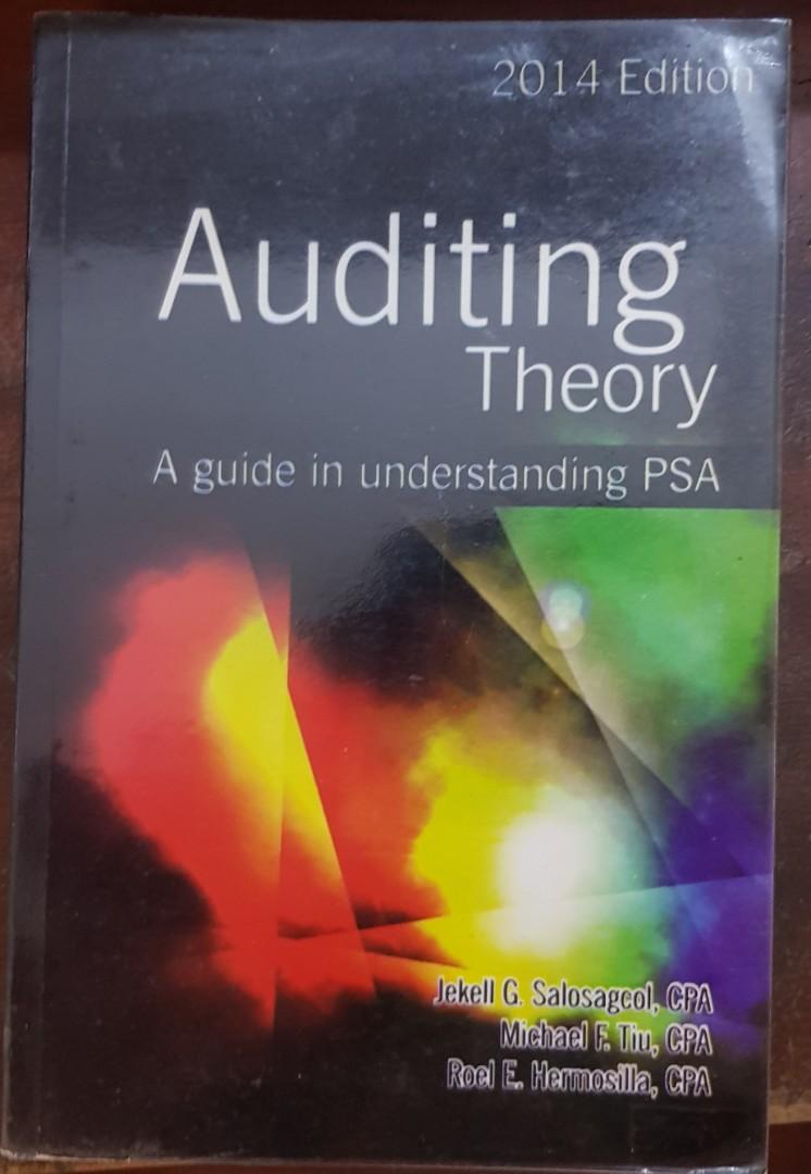 Auditing Theory: A Guide in Understanding PSA 2014 Edition by Jekell G ...