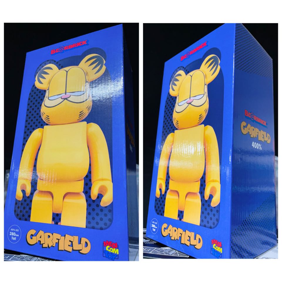 Bearbrick Garfield 400%, Hobbies & Toys, Collectibles & Memorabilia ...