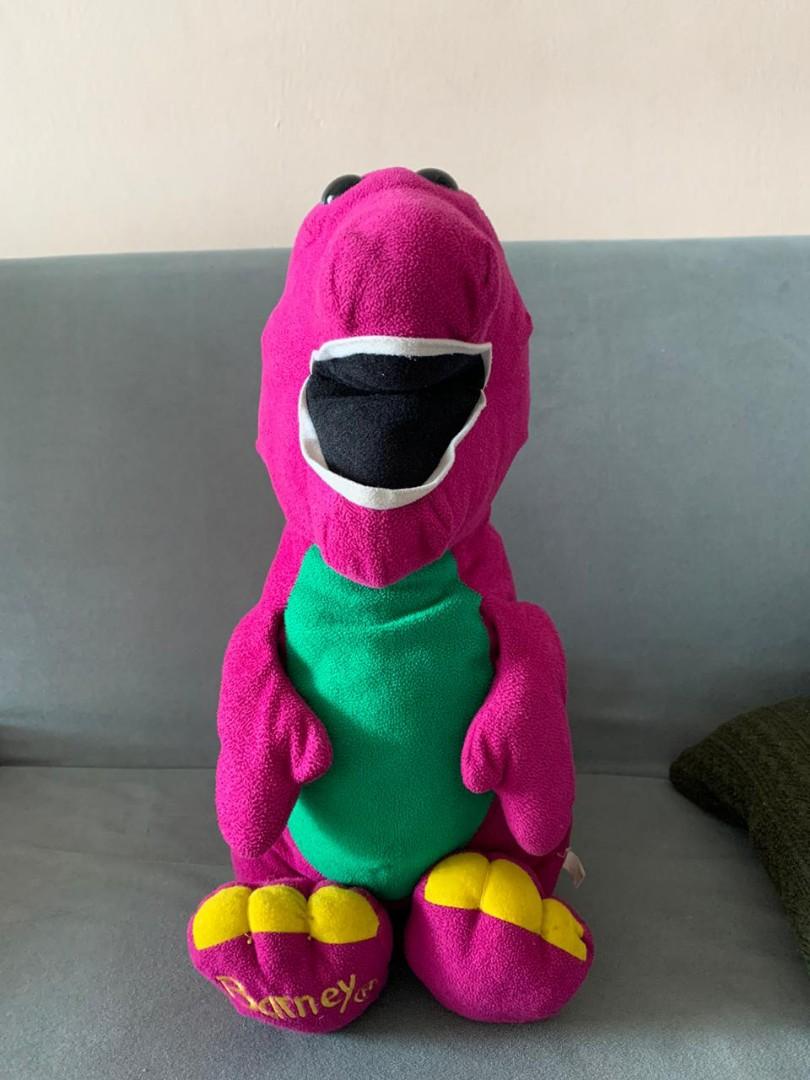 Big Barney Soft Toy, Hobbies & Toys, Toys & Games on Carousell