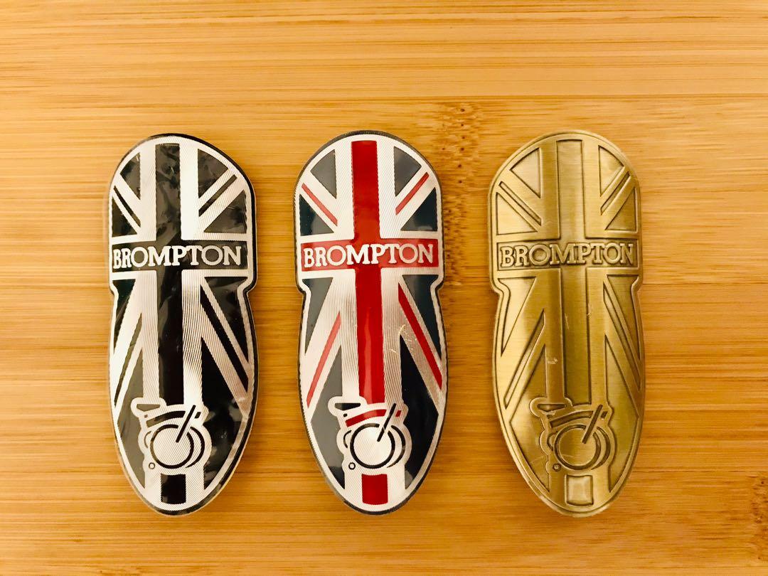 Brompton badge logo emblem sticker 3sixty Pikes, Sports Equipment ...