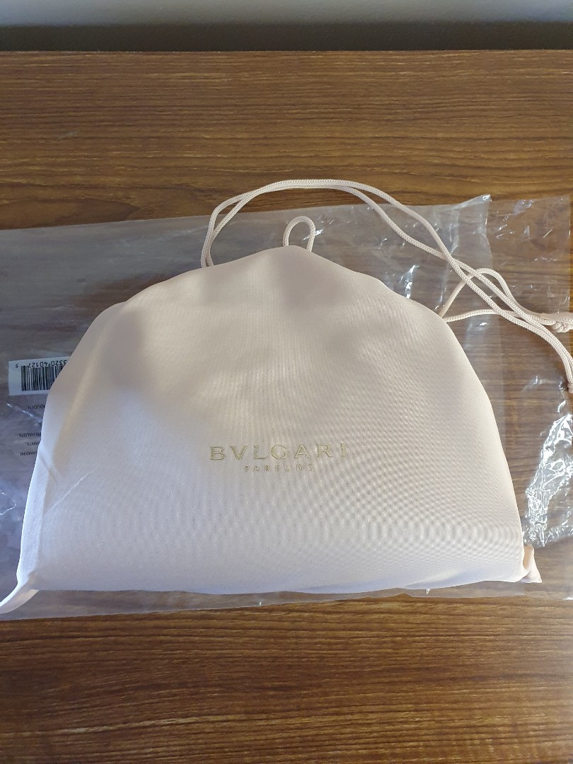 Bulgari Makeup Pouch (light peach), Women's Fashion, Bags & Wallets ...