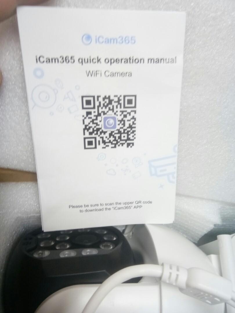 QCY CP11-12-2 CCTV wireless WIFI monitor 1080P HD camera, infrared ...