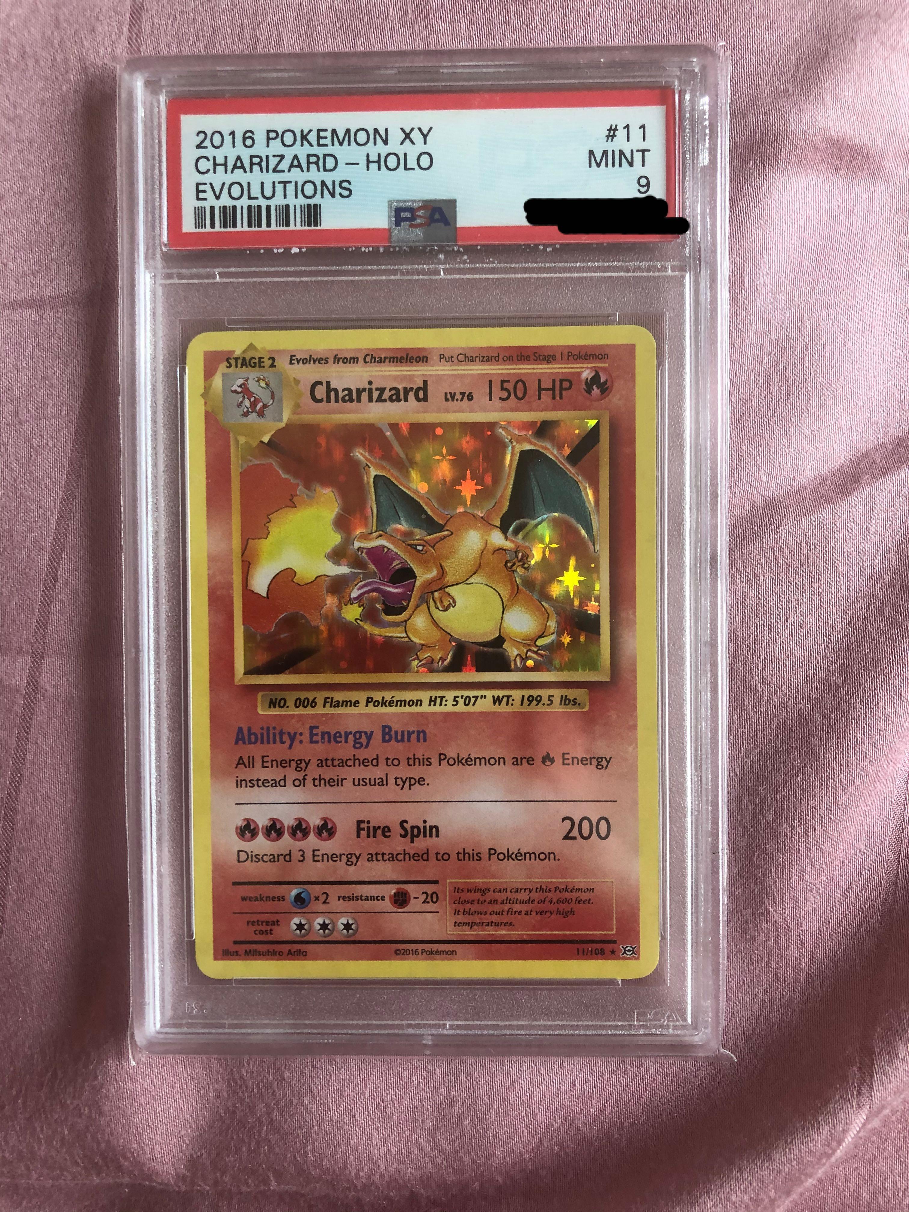 Charizard psa slabs (pokemon card), Hobbies & Toys, Toys & Games on ...