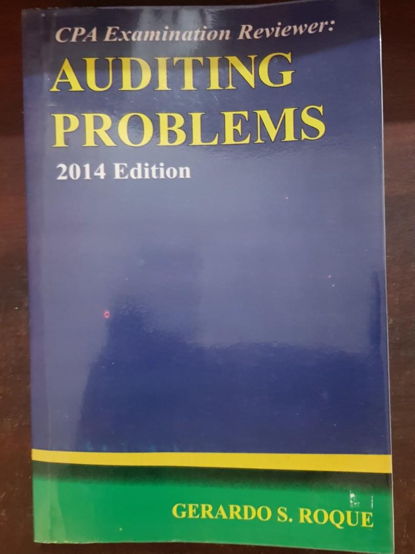 CPA Examination Reviewer: Auditing Problems 2014 Edition by Gerardo S ...