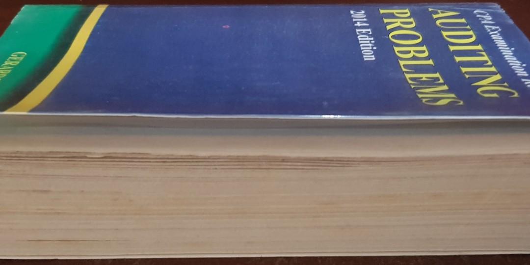 CPA Examination Reviewer: Auditing Problems 2014 Edition by Gerardo S ...