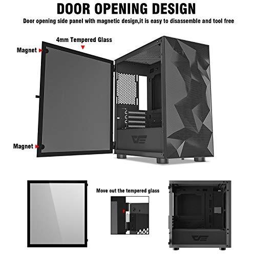 Darkflash DLM21 Mesh mATX Casing PC Gaming Case, Computers & Tech ...