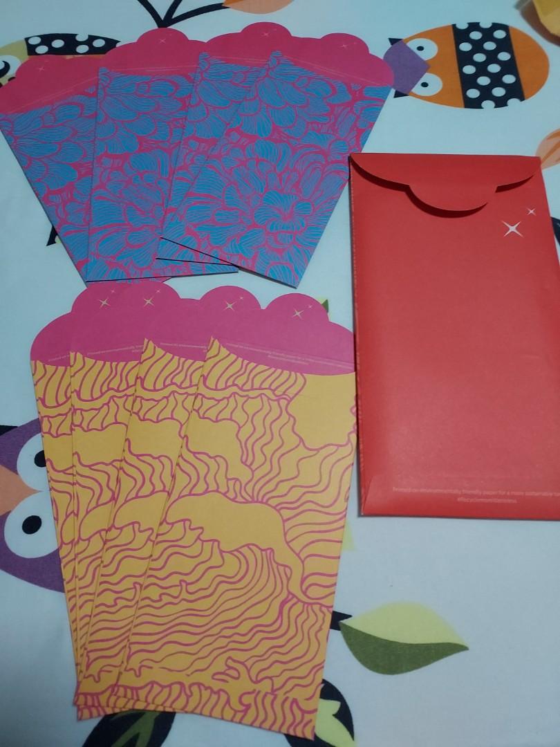 DBS Ang Bao Packets (8 pieces), Furniture & Home Living, Home ...