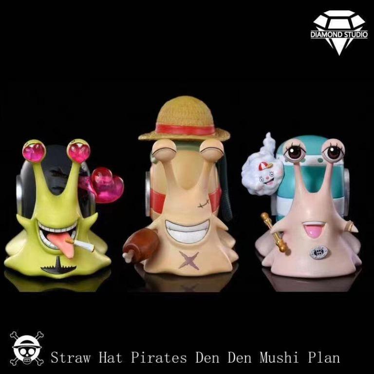 Diamond Studio - Staw Hat Pirates Denden Moshi Series - Luffy / Nami ...