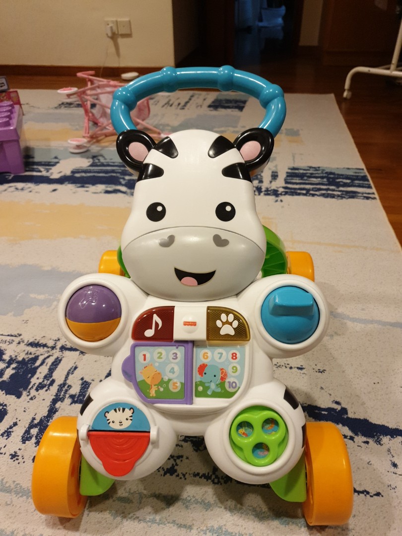 Fisher Price Zebra walker, Babies & Kids, Infant Playtime on Carousell