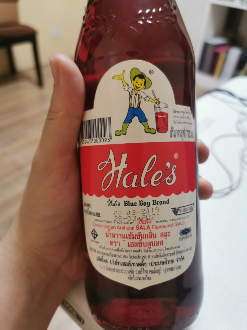 Hale's Sala Syrup, Food & Drinks, Beverages on Carousell