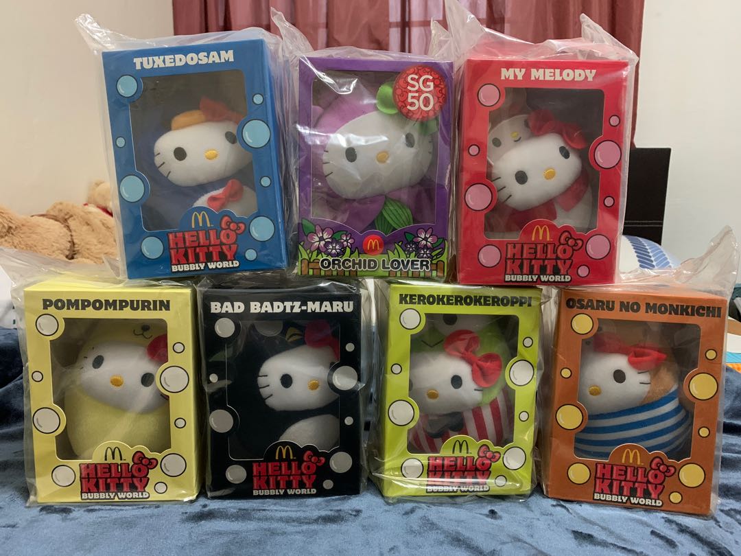 Hello Kitty Mcdonalds collection, Hobbies & Toys, Toys & Games on Carousell
