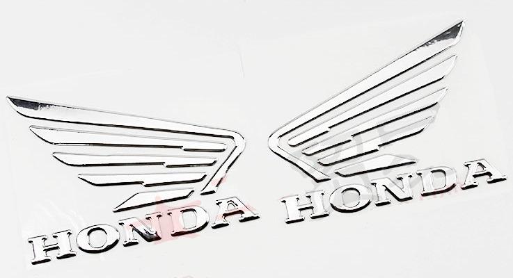 Honda wing Logo decal 3D design, Motorcycles, Motorcycle Accessories on ...