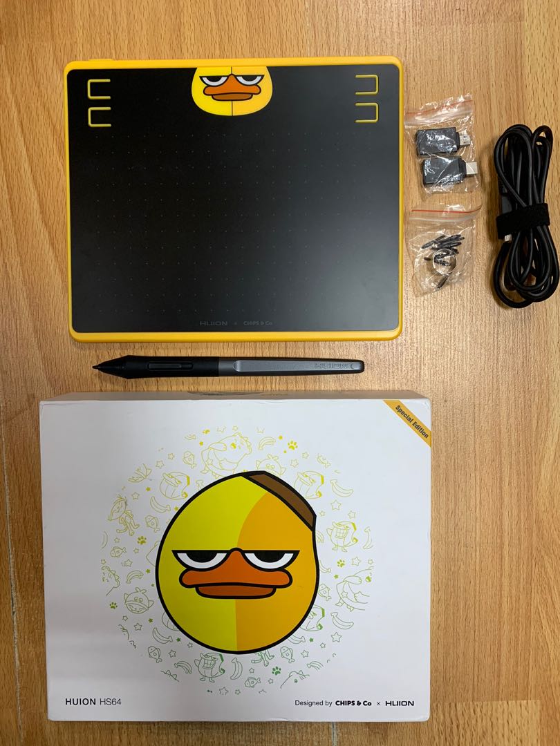 Huion HS64 Special Edition Drawing Tablet, Computers & Tech, Parts ...