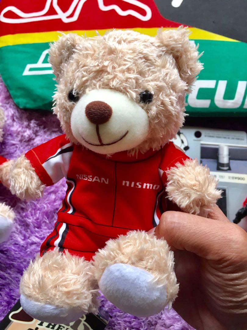 japan nismo nissan racing team plush teddy bear, Hobbies & Toys ...