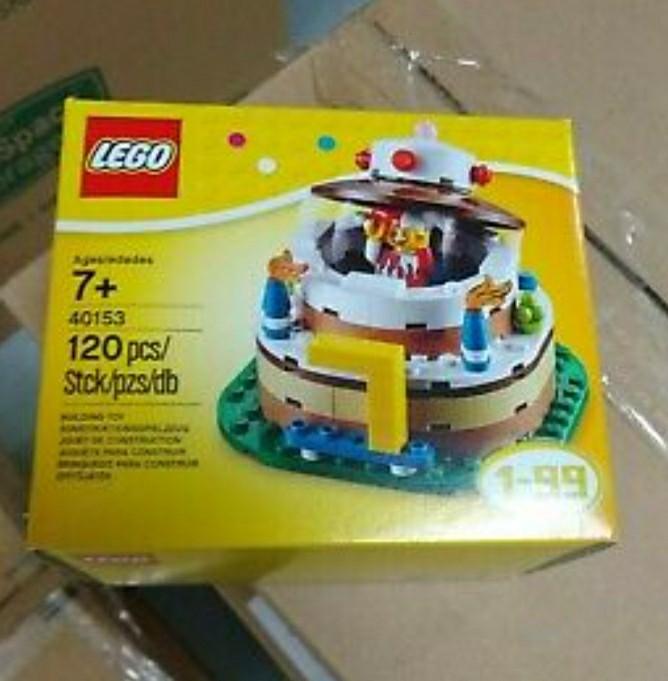 LEGO 40153 Creator Birthday Cake Table Decoration Jester, Hobbies ...