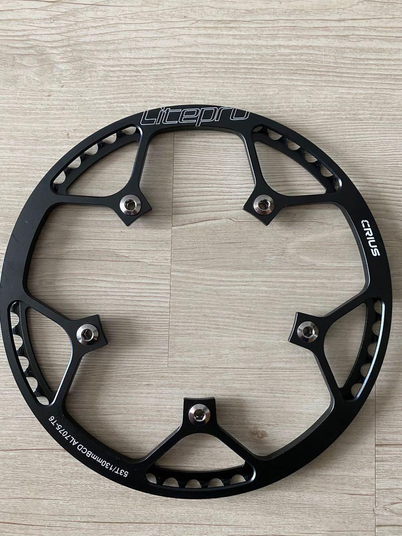 Litepro chainring 53T, Sports Equipment, Bicycles & Parts, Parts ...