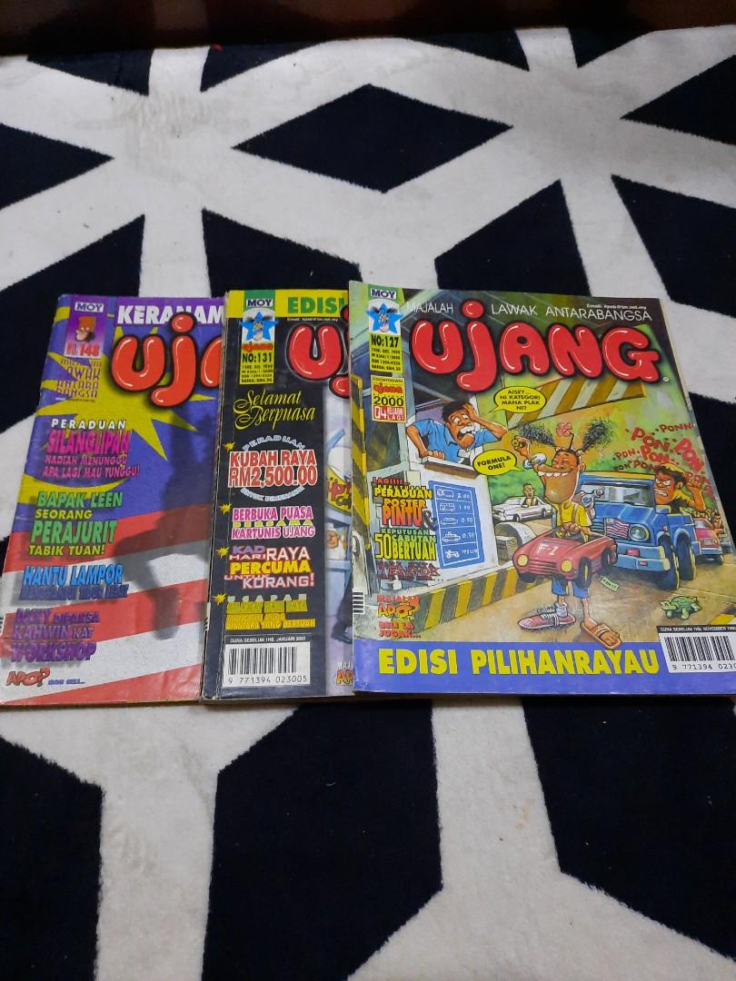 Majalah Ujang No 127 131 And 148 Hobbies And Toys Books And Magazines