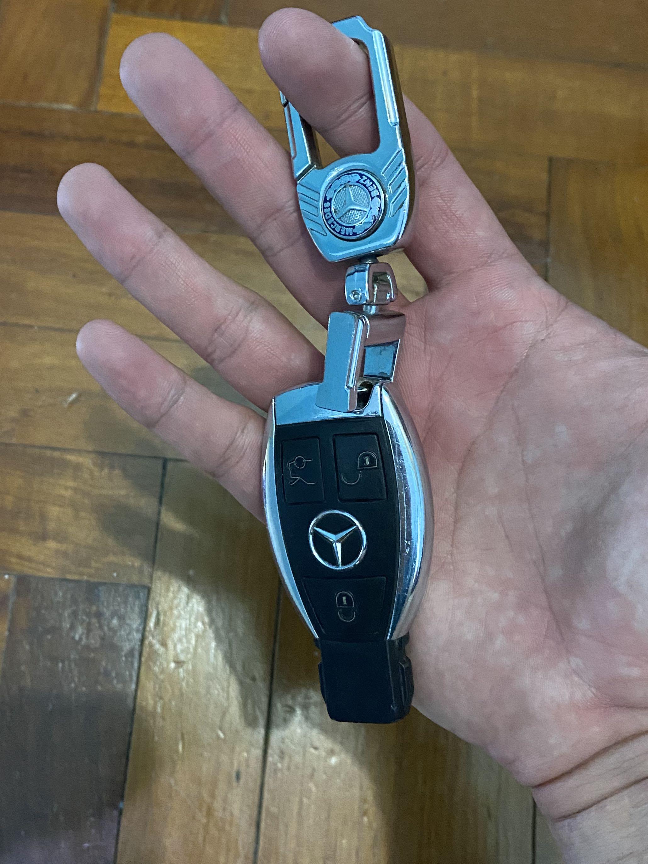 Mercedes Benz car key holder, Car Accessories, Accessories on Carousell