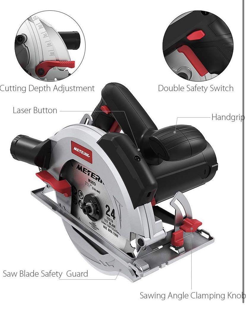 Meterk circular saw, Hobbies & Toys, Stationery & Craft, Craft Supplies ...