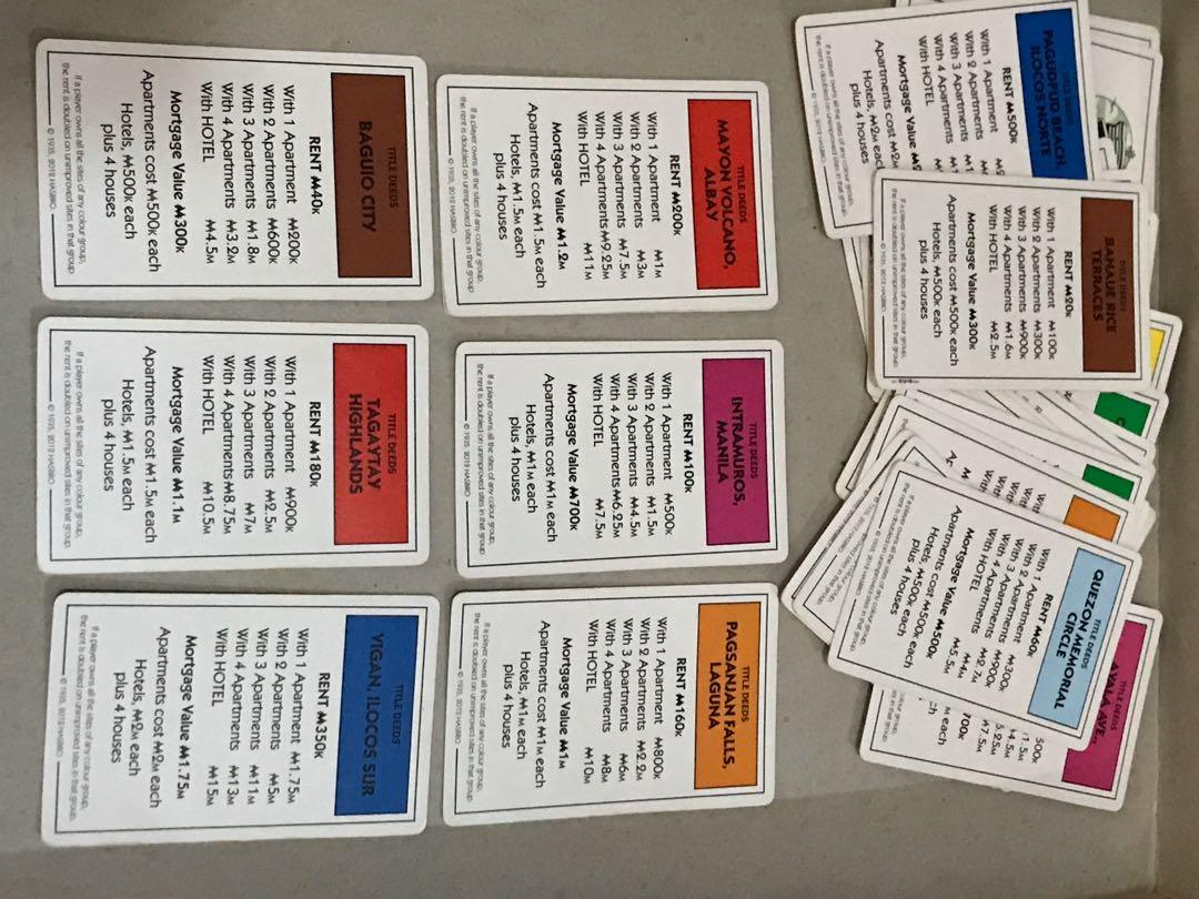 Monopoly Philippines Edition, Hobbies & Toys, Toys & Games on Carousell