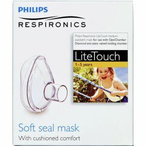 Philips Respironics Optichamber Diamond with Lite Touch Mask, Health ...