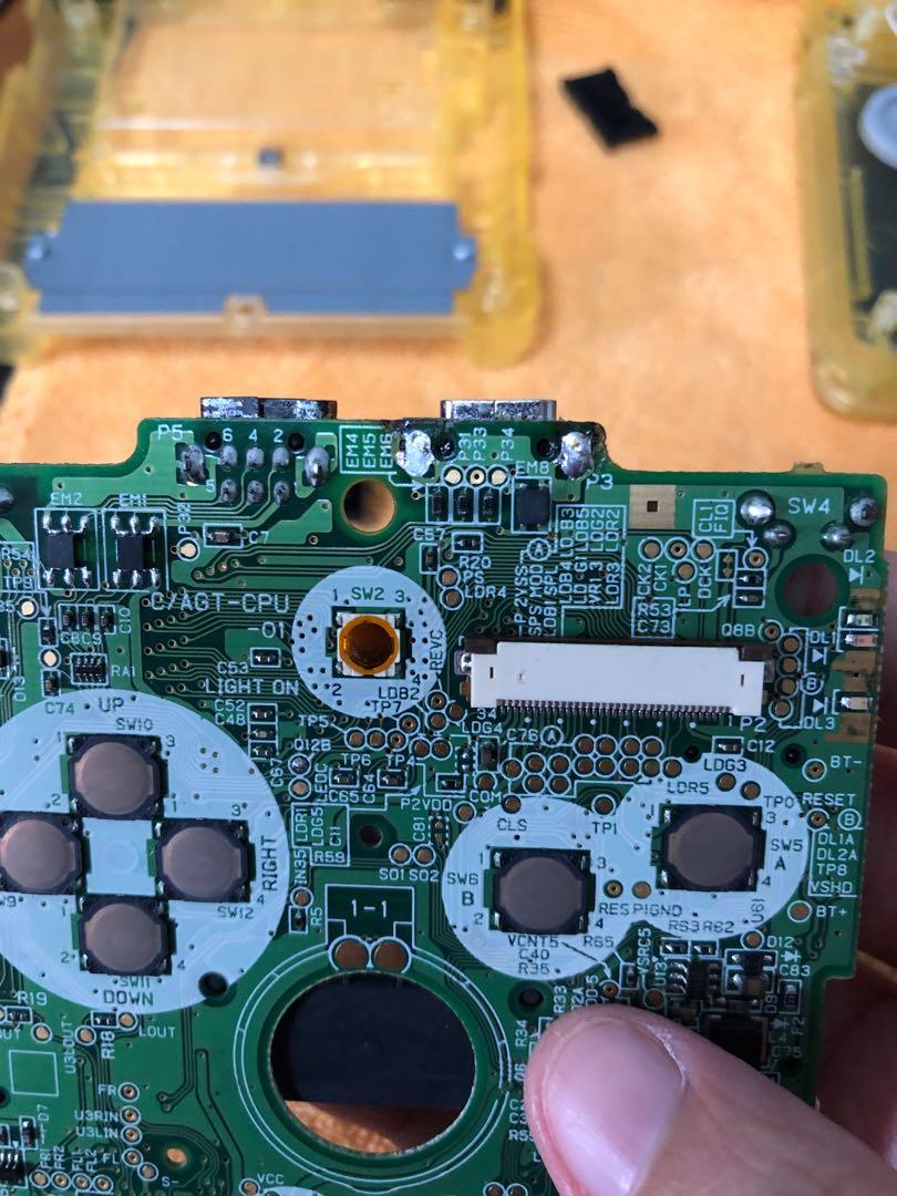 Gameboy Game Boy Advance GBA SP Original NDS USB-C charger mod and ...