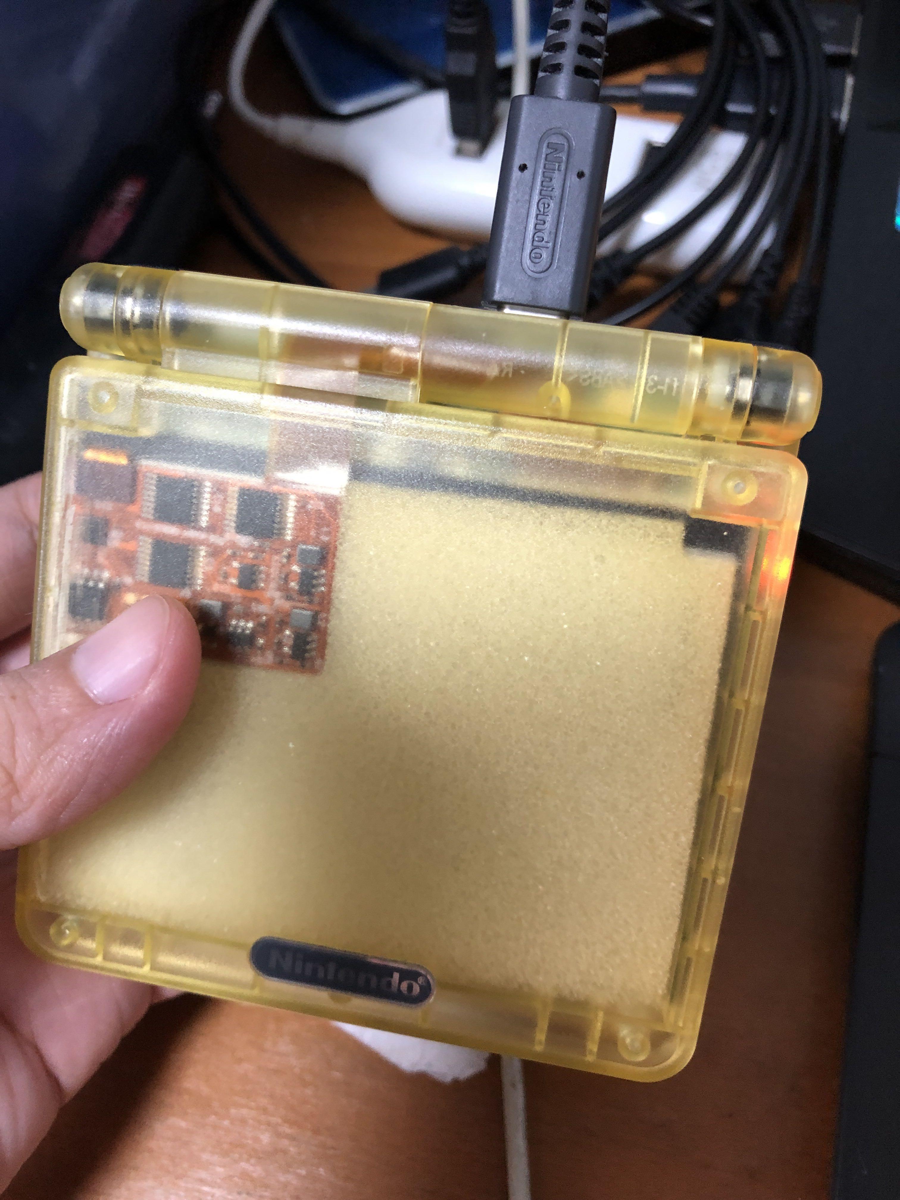 Gameboy Game Boy Advance GBA SP Original NDS USB-C charger mod and ...