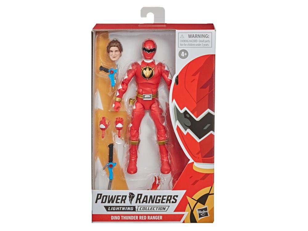 [PO] MISB Power Rangers Lightning Collection Dino Thunder Red Ranger ...