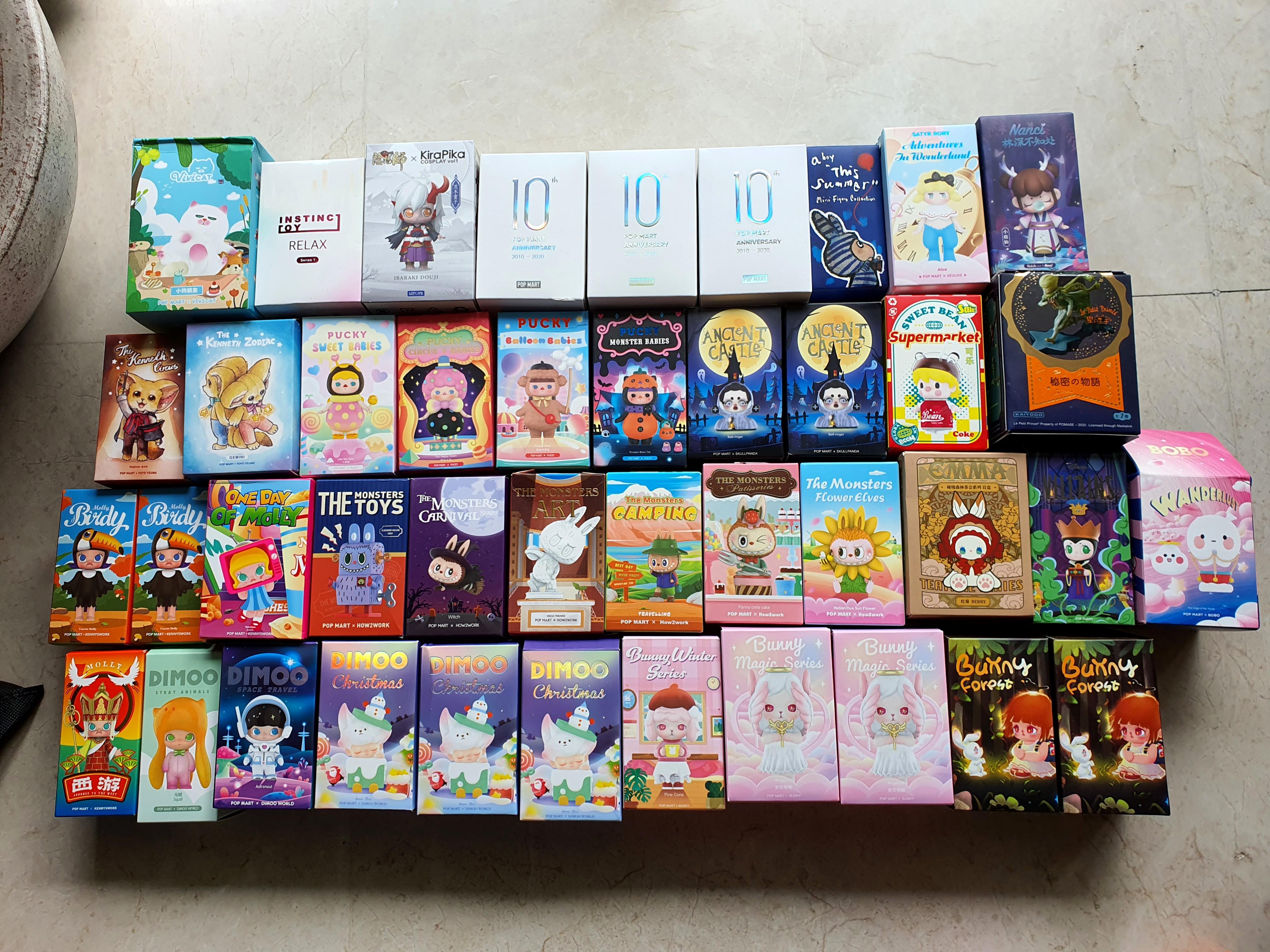 Popmart/ Pop mart Labubu Lucky bag (Goodie bag), Hobbies & Toys, Toys ...