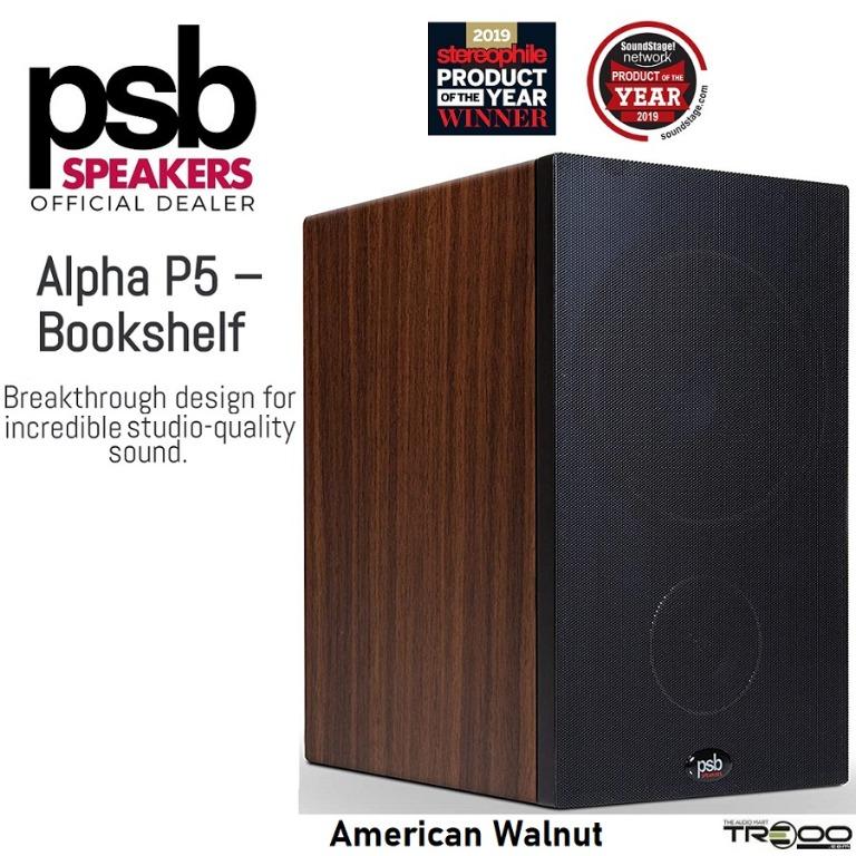 [Official] PSB Alpha P5 2-Way Passive Bookshelf Speakers, Audio, Soundbars, Speakers ...
