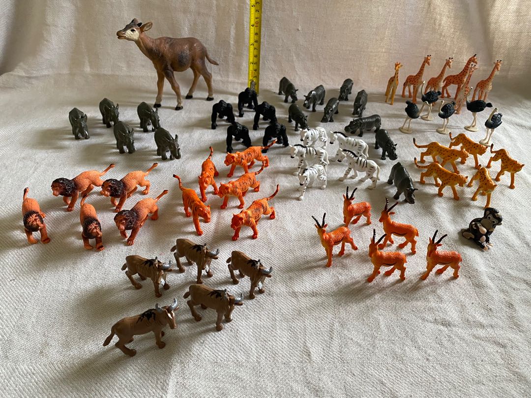 Realistic Animal Figure Collection Set, Hobbies & Toys, Toys & Games on ...