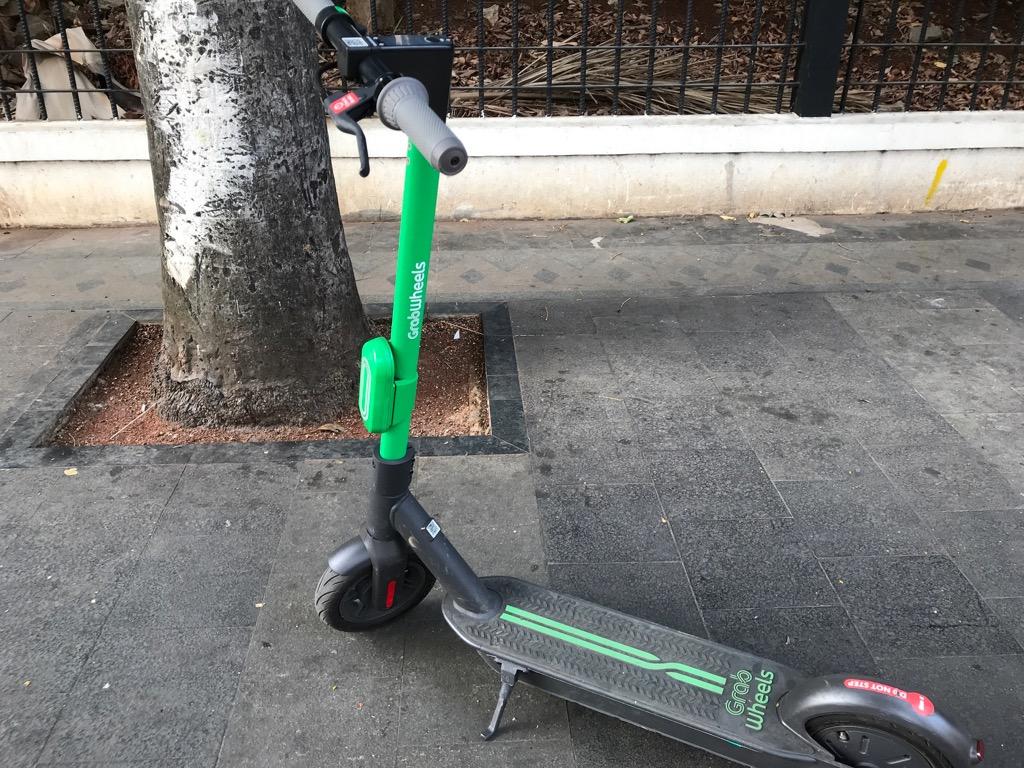 Retired Grab Wheels E-Scooter PMD, Sports Equipment, PMDs, E-Scooters ...