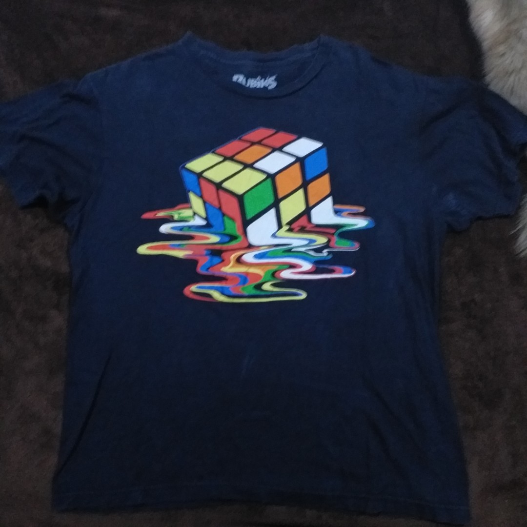 RUBIK'S Cube Original Merchandise #SeeHere, Men's Fashion, Tops & Sets ...