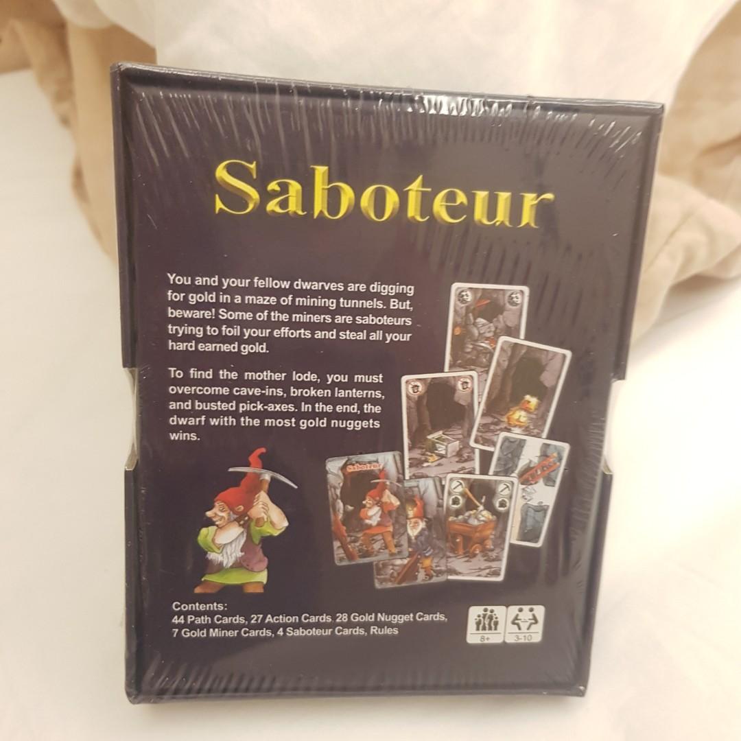 Saboteur cards, Hobbies & Toys, Toys & Games on Carousell