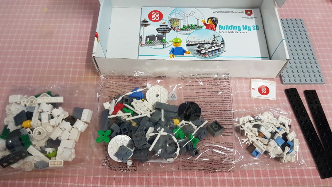SG 50 Limited Edition Lego Set, Hobbies & Toys, Toys & Games on Carousell