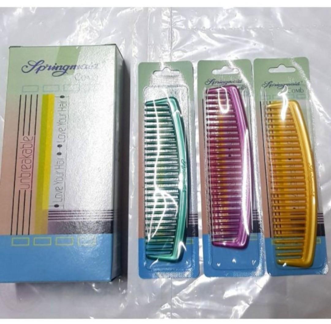 Springmaid #26 Unbreakable Comb Suklay Sudlay, Beauty & Personal Care ...