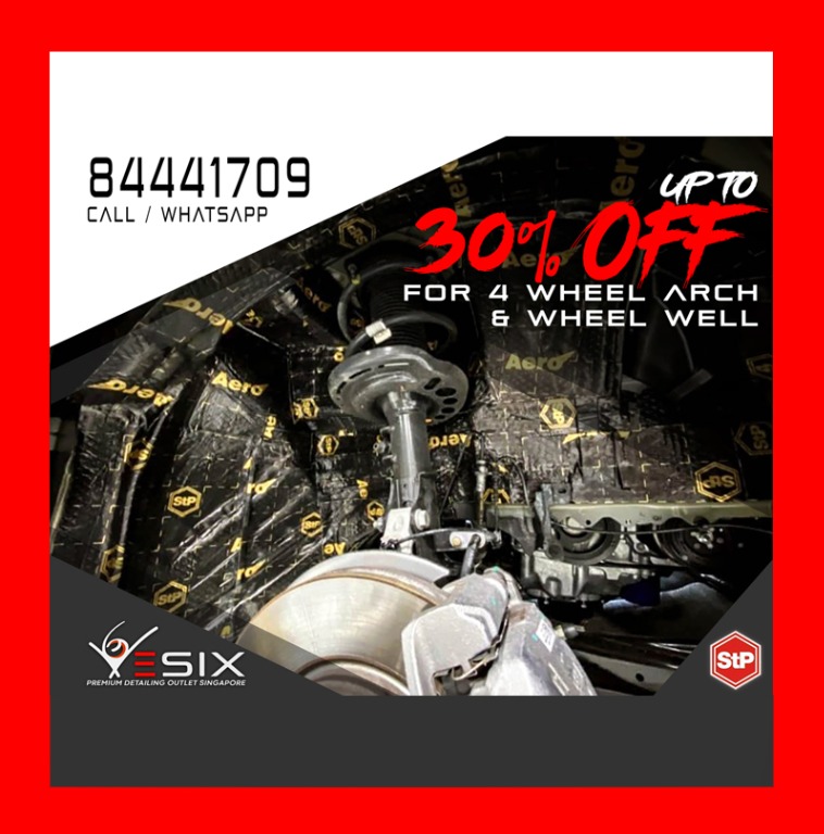 STP Sound Proofing Wheel Arch & Wheel Well, Car Accessories ...