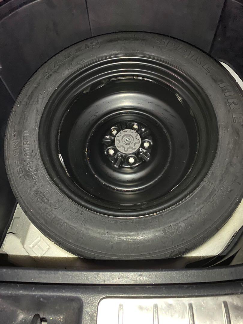 Toyota Harrier Spare Tire 17’, Car Accessories, Tyres & Rims on Carousell